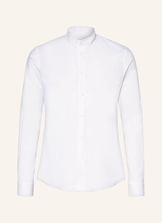 Gottseidank Gottseidank Trachtenhemd Slim Fit Mit Stehkragen weiss