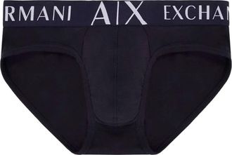 A|X Armani Exchange Homme, Sous-v&ecirc;tements, Bleu, Taille: L Slip coton stretch