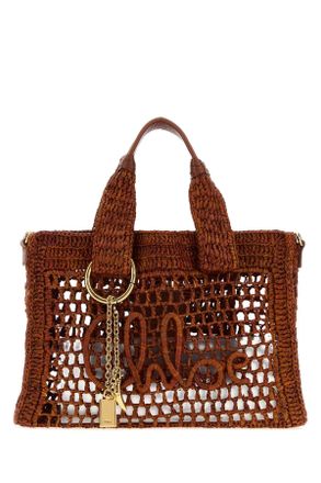 Chlo&eacute; Summer Banana Tote Bag - Brown