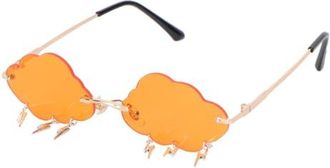 Supvox Lunettes de Soleil Party Unique Protection Uv400 Accessoire L&eacute;ger pour F&ecirc;tes et Photos Entre Amis