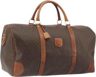 Celine Sac Boston Pre-owned - Femme - Pre-owned - Brun - Taille: ONE Size