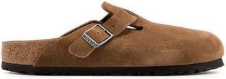 Birkenstock Mules Boston en cuir daim