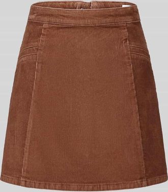Vero Moda Mini-Rock mit sichtbarem R&uuml;ckenrei&szlig;verschluss