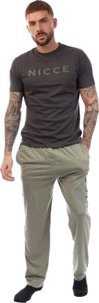 Nicce London Aderyn Ober- und Unterteil-Set f&uuml;r Herren (Khakigr&uuml;n/Gr&uuml;n)