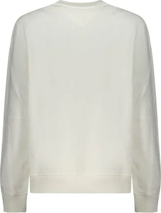 Tommy Hilfiger Logo Crewneck Sweatshirt - White
