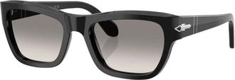 Persol unisex, Accessoires, Noir, Taille: 56 MM Po0091S Lunettes de soleil