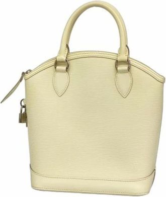 Louis Vuitton unisex, Pre-owned, Blanc, Taille: ONE Size Sac &agrave; main en tissu Pre-owned