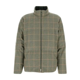 Thom Browne 4 Bar Reversible Daunenjacke - - Jackets - Herren - Gr&uuml;n - M