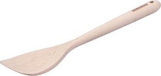 Fackelmann x Pamela Reif Pfannenwender aus Buchenholz, 28 cm - f&uuml;r beschichtete Pfannen, T&ouml;pfe und mehr, mit Aufh&auml;nge&ouml;se