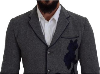 Dolce & Gabbana Homme, Vestes, Gris, Taille: S Blazer Jacket Sport