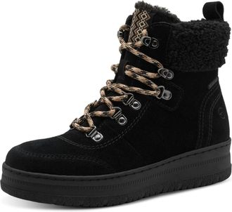 Tamaris Comfort Damen Stiefeletten Wasserabweisend Gef&uuml;ttert, Schwarz (Black), 42 EU