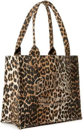 Ganni Sac cabas &agrave; motif animalier