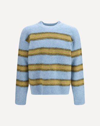Dries Van Noten Striped crewneck Sweater Male M