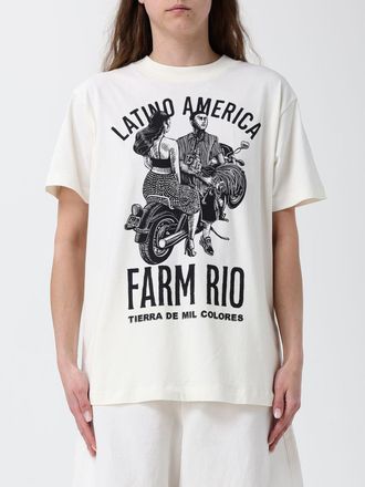 Farm Rio Leinenmisch-T-Shirt