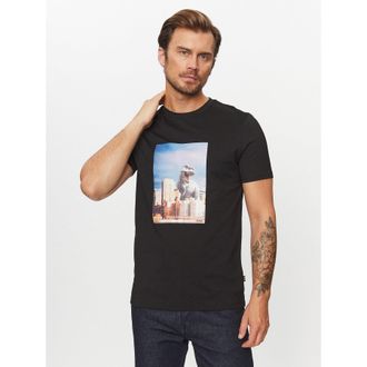 HUGO BOSS T-Shirt Tefragile 50503535 Schwarz Regular Fit