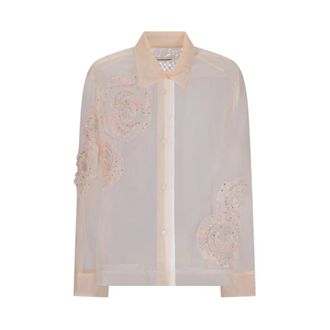Des_Phemmes DES Phemmes, Damen, Blusen & Hemden, Beige, XSGr&ouml;&szlig;e