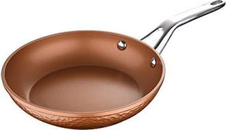 San Ignacio SAN Ignacio Origin - 16 cm Pfanne - Hergestellt in geschmiedetem Aluminium - Whitford Interieur - Au&szlig;enhitze -resistenter Farbe in Kupfer - Induktions