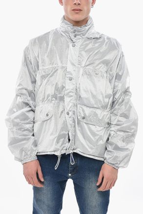 Our Legacy Checked Ripstop Nylon Windbreaker with Snap Buttons OUR LEGACY
