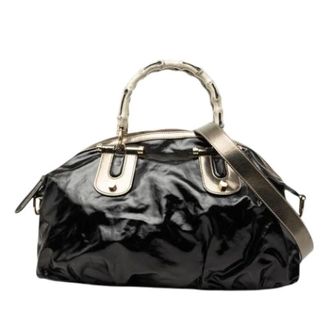 Gucci Sac &agrave; main Pre-owned Bamboo Handle - Femme - Pre-owned - Noir - Taille: ONE Size