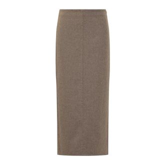 Brunello Cucinelli Damen, R&ouml;cke, Beige, MGr&ouml;&szlig;e