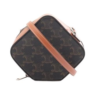 Celine Pre-owned Toile sacs-celine - Femme - Pre-owned - Brun - Taille: ONE Size