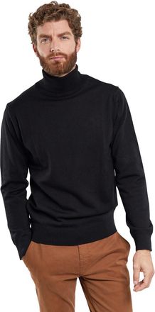 Armor Lux Herren Rollkragen Ferel aus Merinowolle Pullover, Schwarz, Small