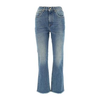 Golden Goose Deryn Cropped Flare Jeans - - Jeans - Damen - Blau - W24