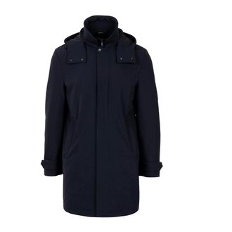 Fay Homme, Vestes, Bleu, Taille: 2XL Manteau matinal de voyage en jersey stretch