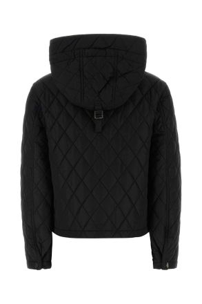 Burberry Womens Black Nylon Jacket Giubbini