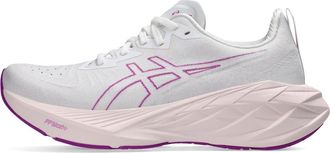 Asics Damen-Laufschuh NOVABLAST 4, Wei&szlig;/Beruhigendes Meer, 42 EU