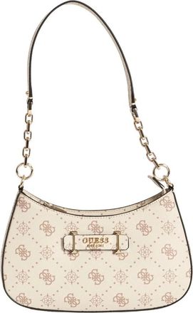 Guess Femme, Sacs, Beige, Taille: ONE Size Silia Shoulder Bag