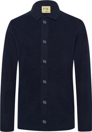 FTC Cardigan aus einem Baumwolle-Kaschmir-Mix in