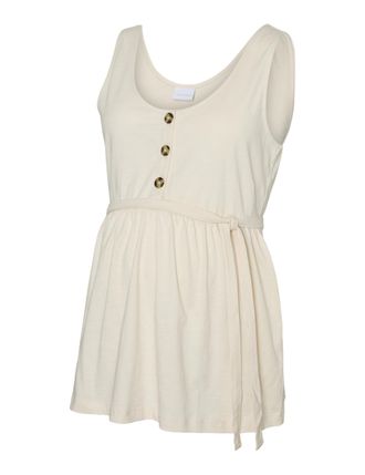 Mama Licious Damen Mlevi Lia S/L JRS Top 2F A. Noos, Whitecap Gray, M EU