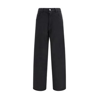 Maison Margiela Baumwoll-Trainingshose - - Trousers - Damen - Schwarzk - M