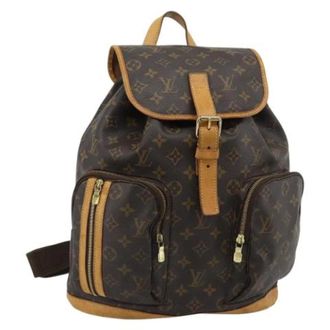Louis Vuitton Pre-owned Sac &agrave; dos en toile Monogram - Femme - Pre-owned - Brun - Taille: ONE Size