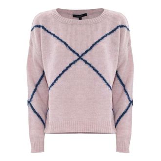Kocca Femme, Pulls, Rose, Taille: 38 FR Pull &agrave; Manches Longues Crois&eacute;