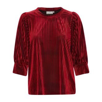 Kaffe Kacaca Bluse - - Blouses & Shirts - Damen - Rot - XL