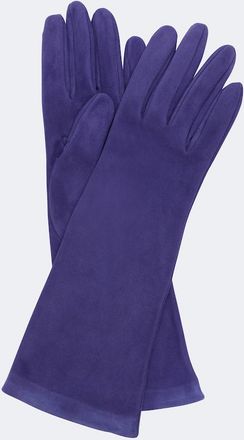 Khaite Handschuhe Remo aus Veloursleder
