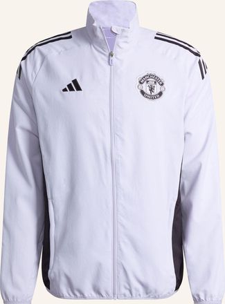 adidas Manchester United Tiro 25 Competition Pr&auml;sentationsjacke lila