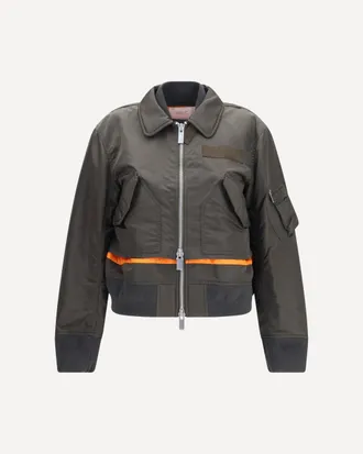 sacai Double-zip nylon Jacket Female 3