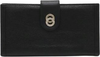 Bulgari Portefeuille long (bi-pli) Pre-owned - Femme - Pre-owned - Noir - Taille: ONE Size