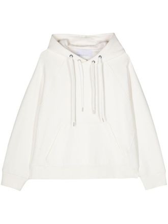 Neil Barrett Easy Raglan Hoodie aus Jersey - Nude