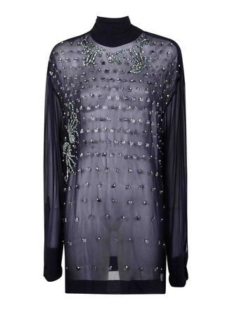 Dries Van Noten Hemd - Blau