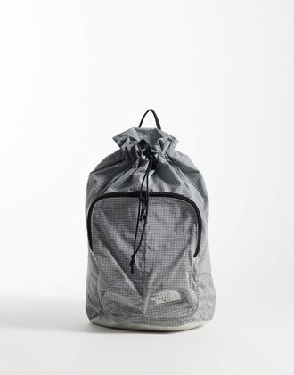 The North Face sac &agrave; cordon Never Stop gris