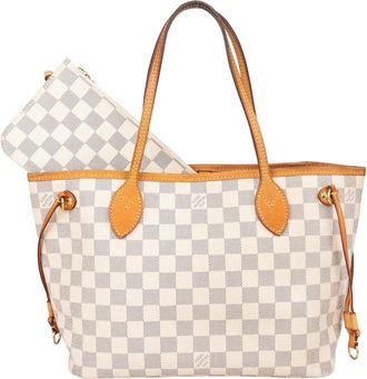 Louis Vuitton Crossbody Bags - Louis Vuitton Canvas Monogram Neverfull PM Handbag - Gr. unisize - in Weiß - für Damen