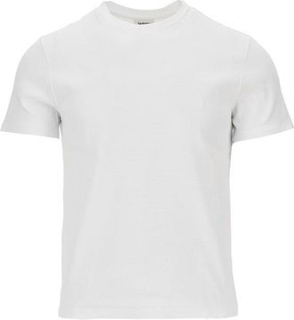 Saint Laurent Cotton T-shirt with logo embroidery Man XL