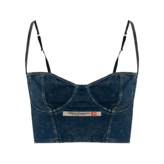 Diesel Underwear Diesel - - Tops - Damen - Blau - 2XS