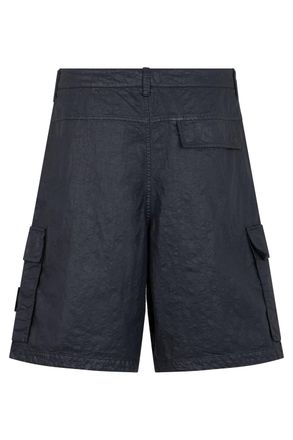 Stone Island Lightweight Polyamide Cargo Shorts - Blue