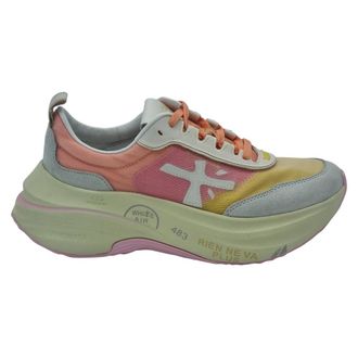 Premiata Femme, Chaussures, Multicolore, Taille: 38 EU Pebax Platform Baskets