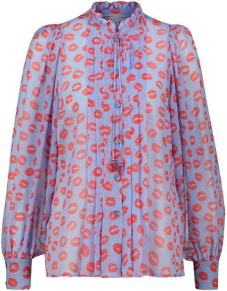 Maison Common Damen Seidenbluse